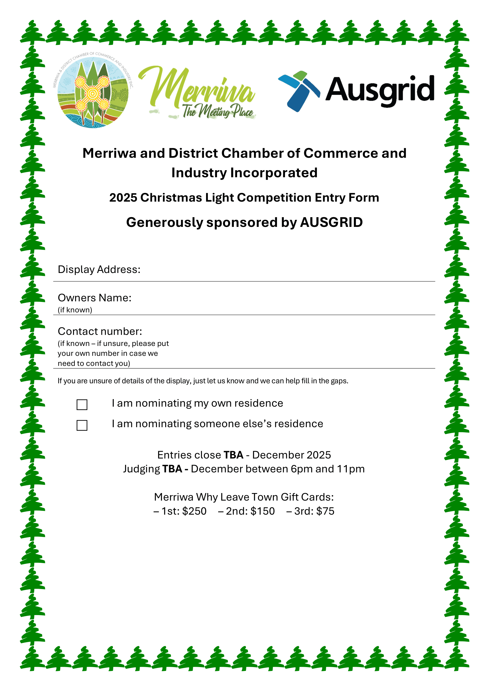Week Starting Monday 15th December 2025 - Merriwa Community Portal