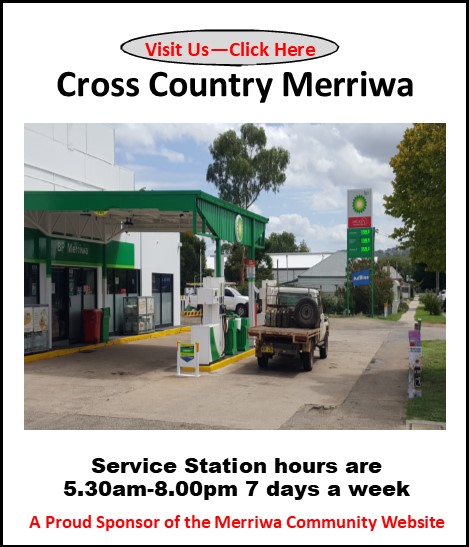 Home Page - Merriwa Community Portal