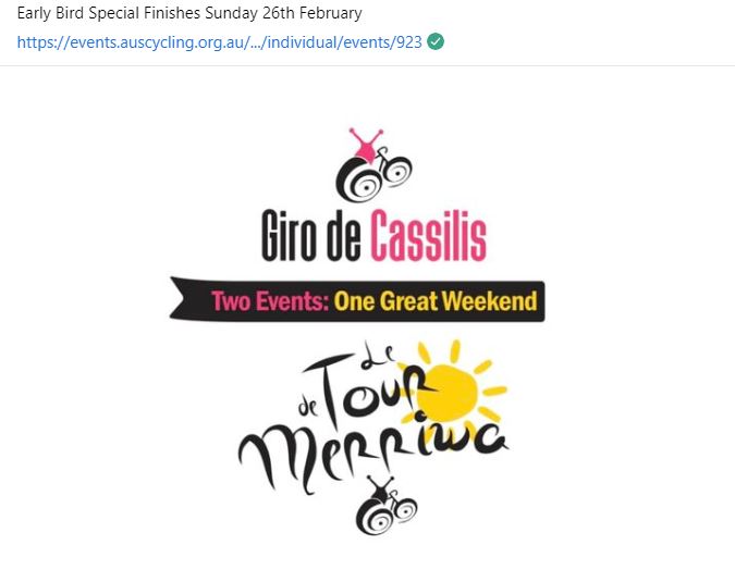 Tour de Merriwa - Merriwa Community Portal